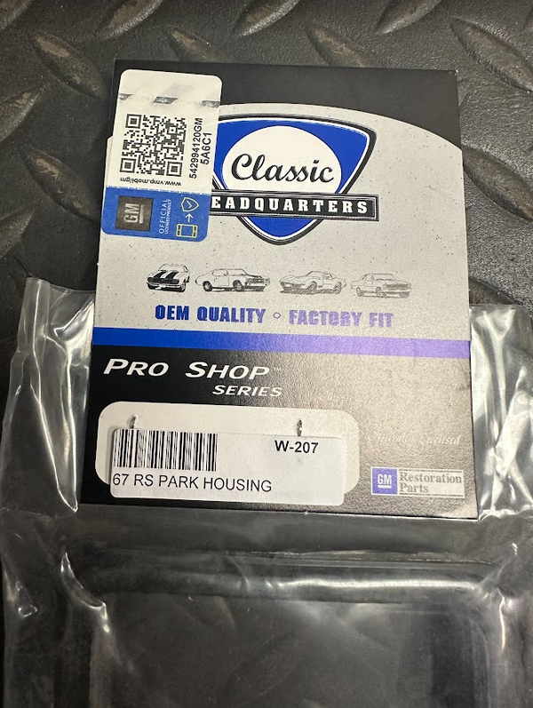 Classic Headquarters Park Housing Seals - W-207 - For Chevy Camaro 196 ...